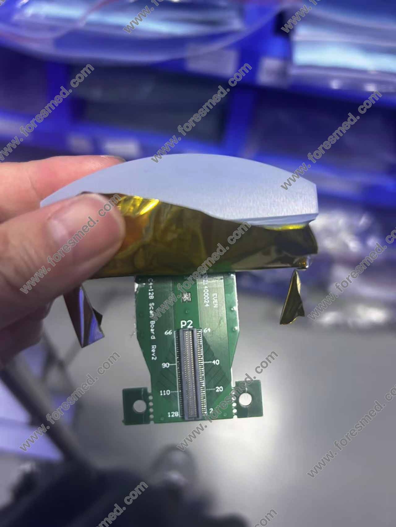 Sonosite C60X ultrasound transducer head crystal