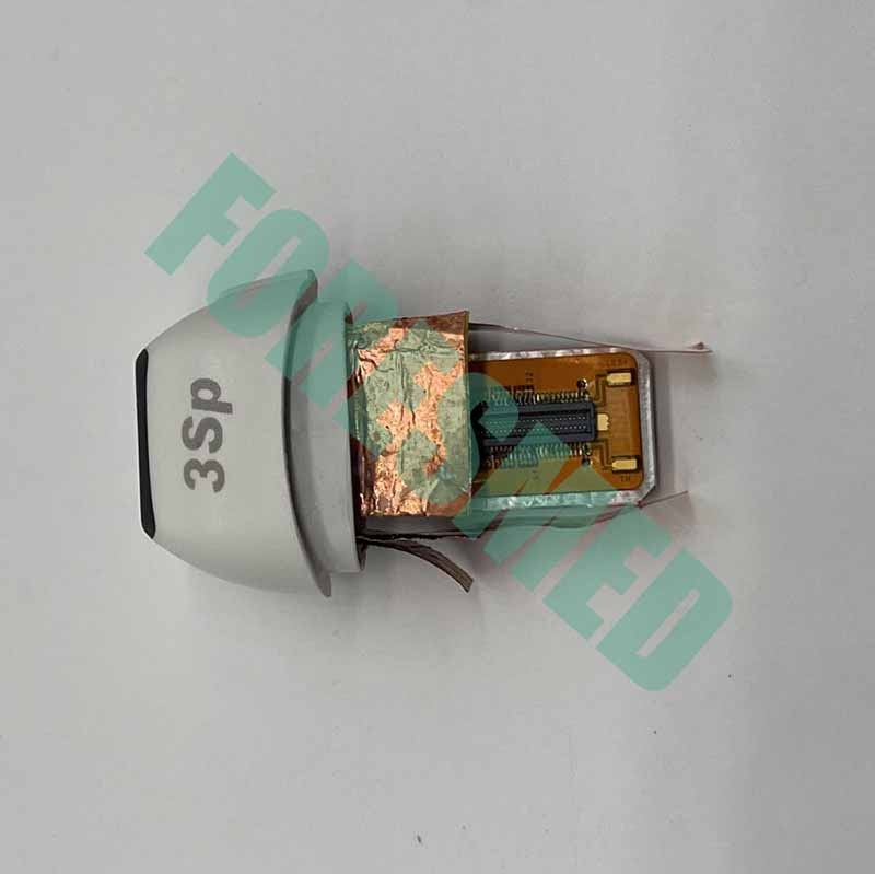 GE 3SP-D phased array ultrasound transducer head crystal