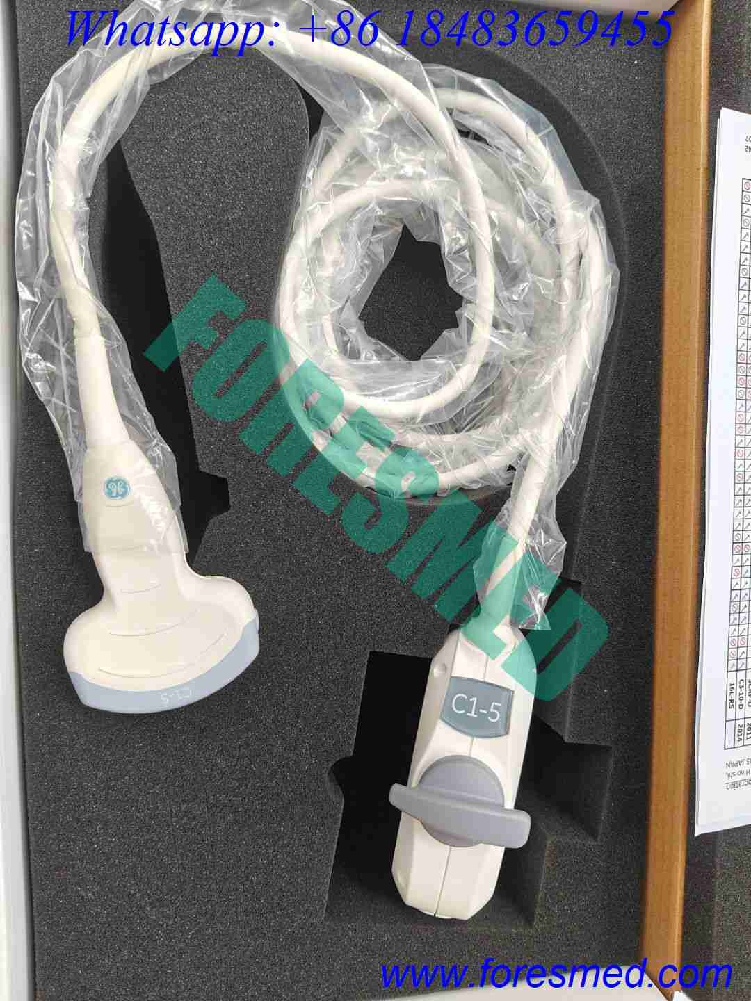 GE logiq E9 Vivid E9 voluson E8 convex ultrasound transducer C1-5-D