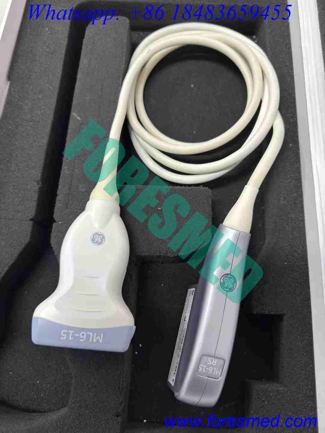 GE Voluson S8 S10 Logiq P9 Vivid iq Linear ultrasound transducer ML6-15-RS