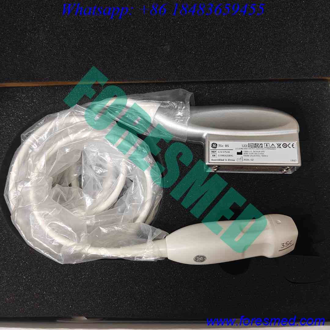 GE logiq e Vivid i Phased Array Ultrasound transducer 3Sc-RS
