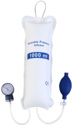 Blood Pressure infuser bag/pressure infusor 500ml/1000ml/3000ml